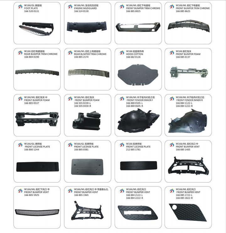 Automotive Parts Facelift G Class Front Bumper Assembly For Mercedes ...